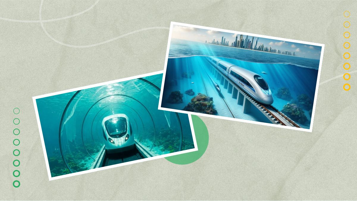UAE Plans Groundbreaking Underwater Bullet Train Linking Dubai to ...