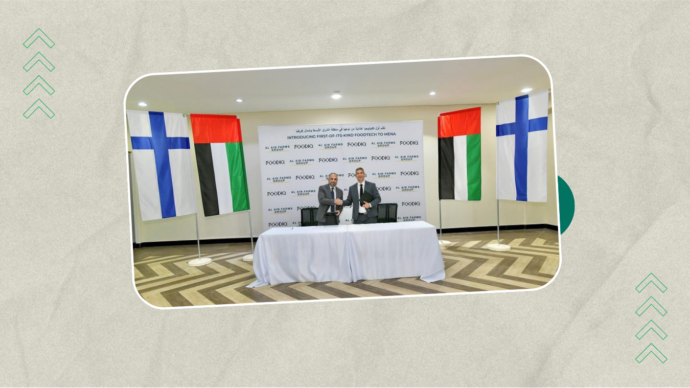Al Ain Farms and FoodIQ Roll Out Innovative Food-Tech in UAE - Arageek