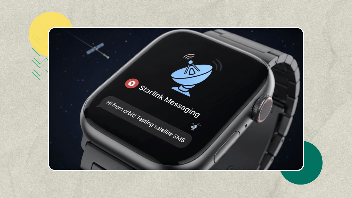 Starlink تربط Apple Watch بالإنترنت عبر الأقمار الصناعية لأول مرة - أراجيك